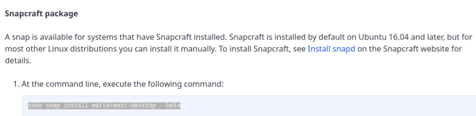 error: cannot communicate with server: Post http://localhost/v2/snaps/mattermost-desktop · Issue ...