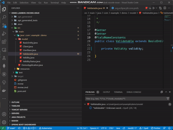 Error when using lombok · Issue #2301 · redhat-developer/vscode-java · GitHub