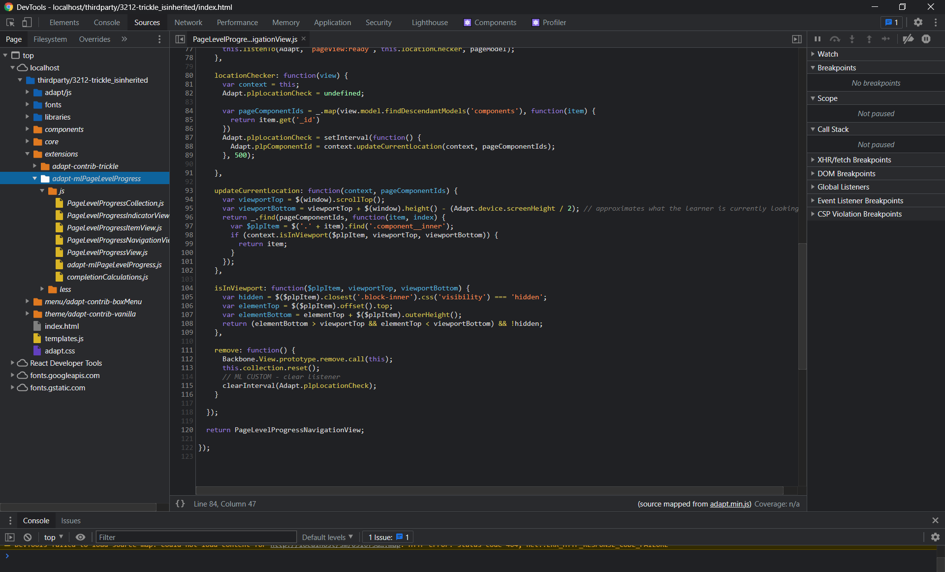 Adapt Contrib Trickle Has Issues With Plp · Issue 3213 · Adaptlearning Adapt Framework · Github