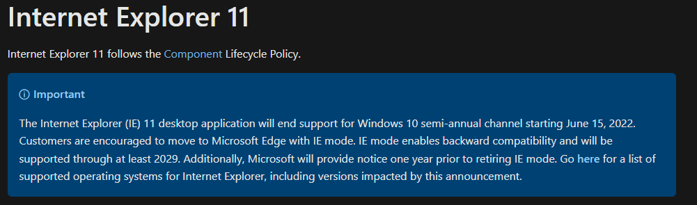 Drop IE11 Support · Issue #3309 · adaptlearning/adapt_framework · GitHub