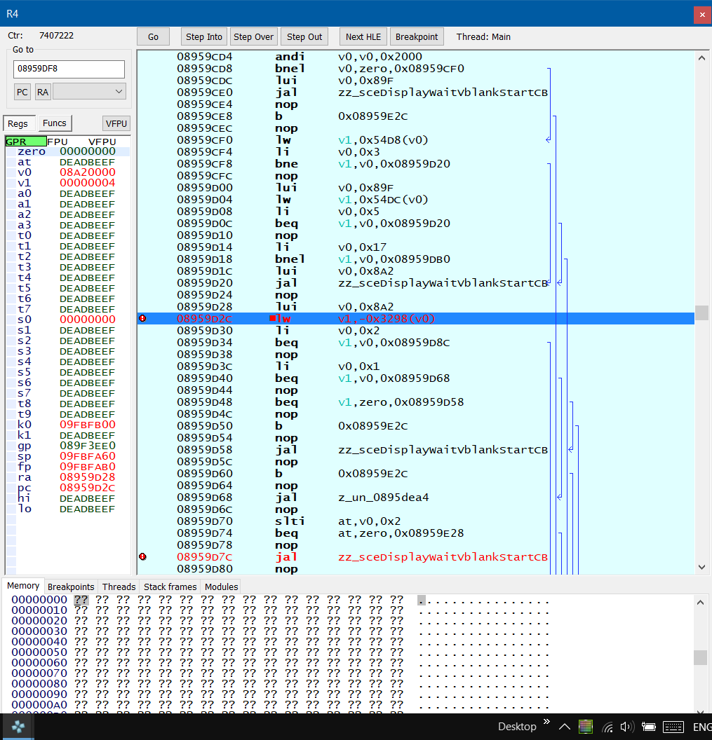 [Debugger] Adding/Removing Breakpoint shouldn't changed the disassembled address · Issue #15017 ...