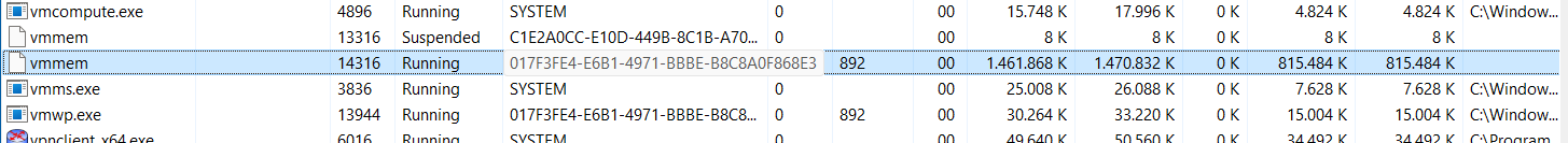 Show Linux processes in Task manager · Issue #6881 · microsoft/WSL · GitHub
