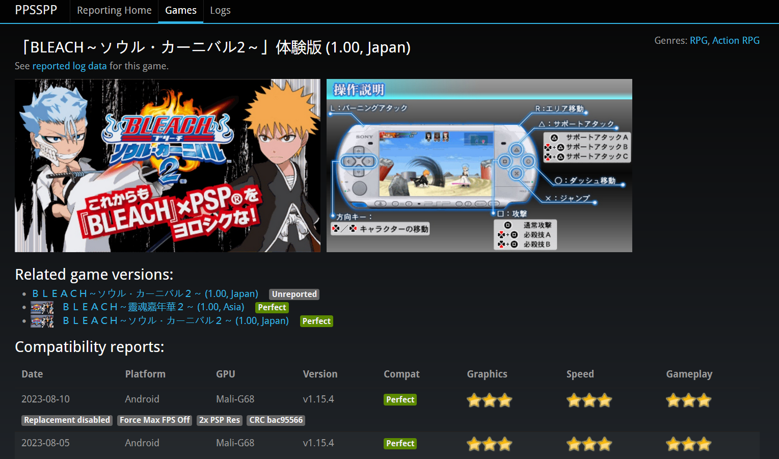 add genre information in each game · Issue #17957 · hrydgard/ppsspp · GitHub