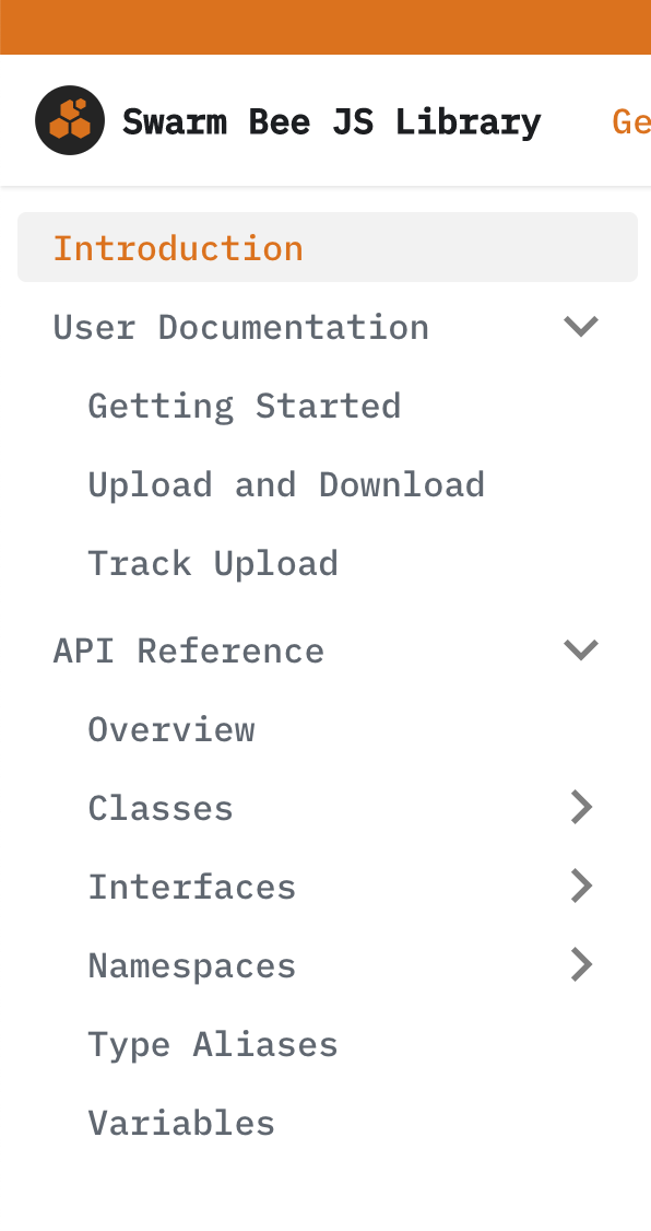 Mobile navigation is broken · Issue #21 · ethersphere/bee-js-docs · GitHub