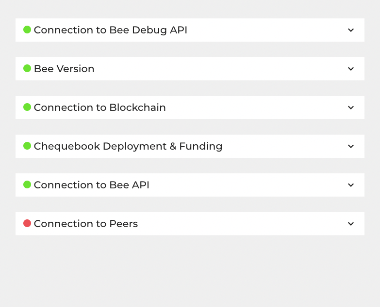 Having no peers connected should not prevent users to interact with their bee node · Issue #241 ...