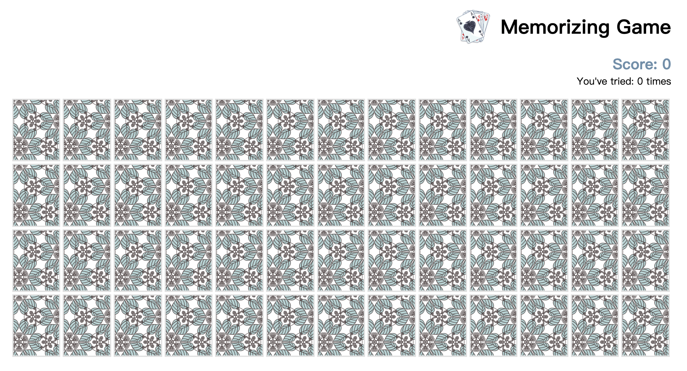GitHub - meggyyy0420/Memorizing-Card-Game
