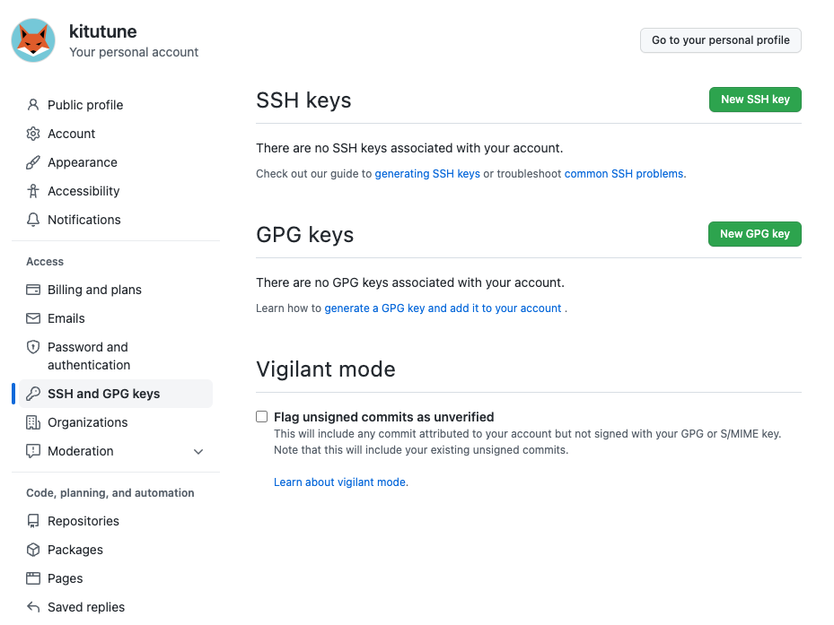 VsCodeとGitHubをSSH認証で連携する(Permission denied関連) #VSCode - Qiita
