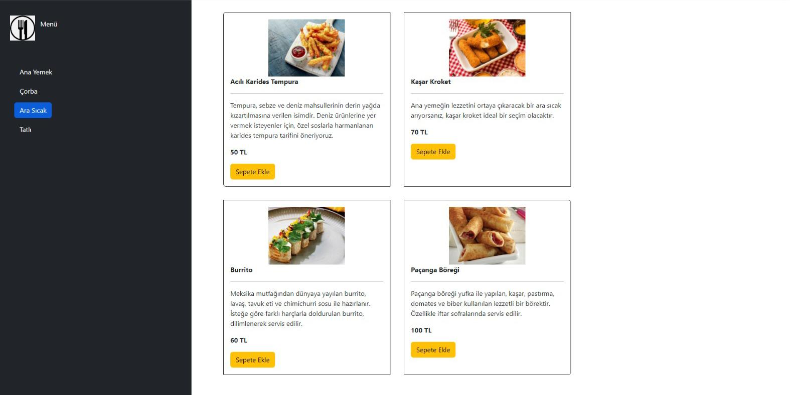 GitHub - Aysegulalbayrak/restorant-menu: Bu proje React ile yazılmıştır.