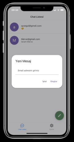 GitHub - Aysegulalbayrak/ChatApp: React Native application