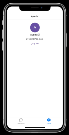 GitHub - Aysegulalbayrak/ChatApp: React Native application