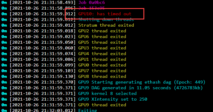 [ HiveOS version 1.19 ] Time out in rigs with 13 gpus · Issue #95 · sp-hash/TeamBlackMiner · GitHub