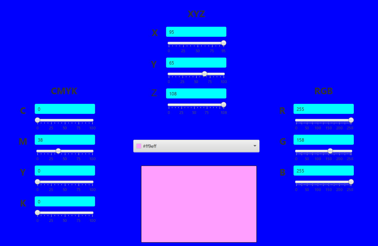 GitHub - ArinaRadyuk/ColorConverter
