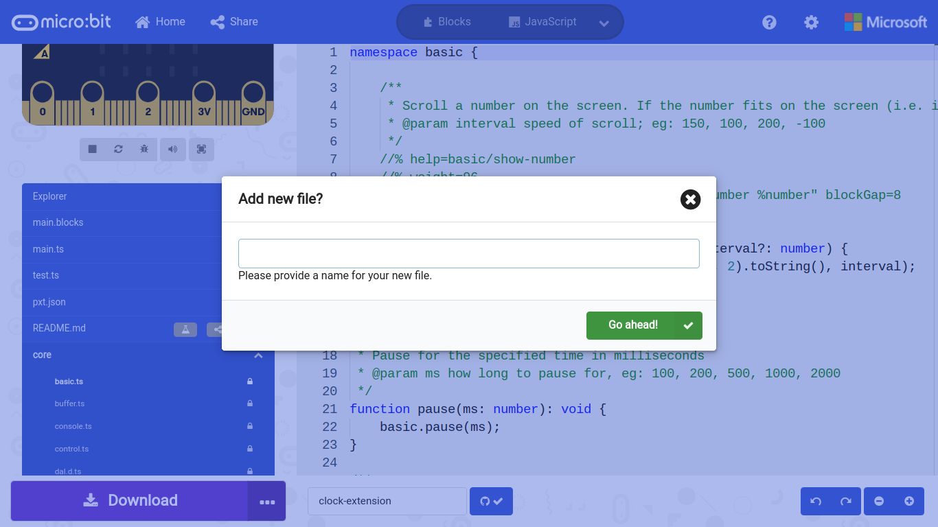 file creating bug · Issue #3947 · microsoft/pxt-microbit · GitHub