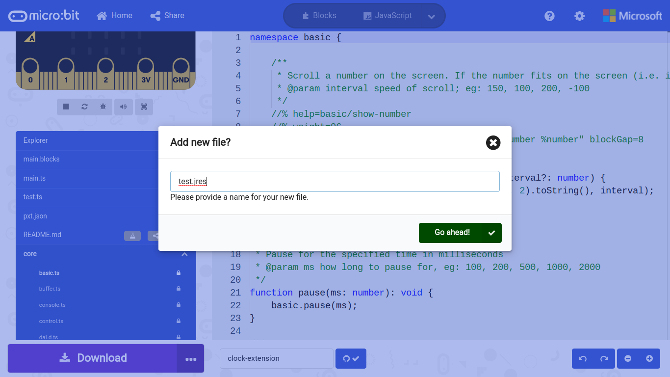 file creating bug · Issue #3947 · microsoft/pxt-microbit · GitHub