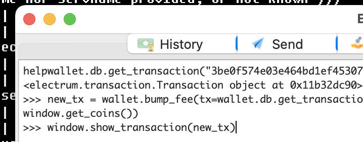 [BUG] Freeze when trying to increase fee (or "View transaction", transaction dialog, tx preview ...