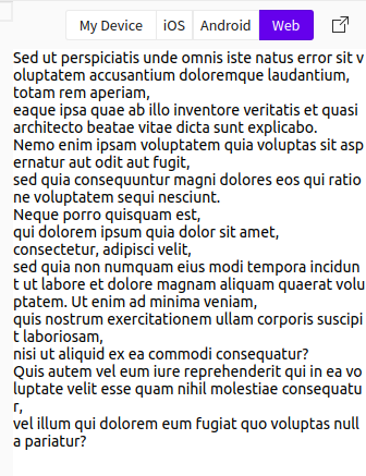 Characters in nested Text seem to behave differently between native and web · Issue #1714 ...