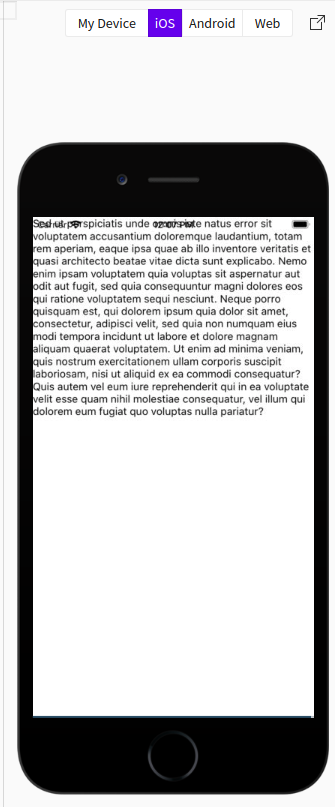 Characters in nested Text seem to behave differently between native and web · Issue #1714 ...