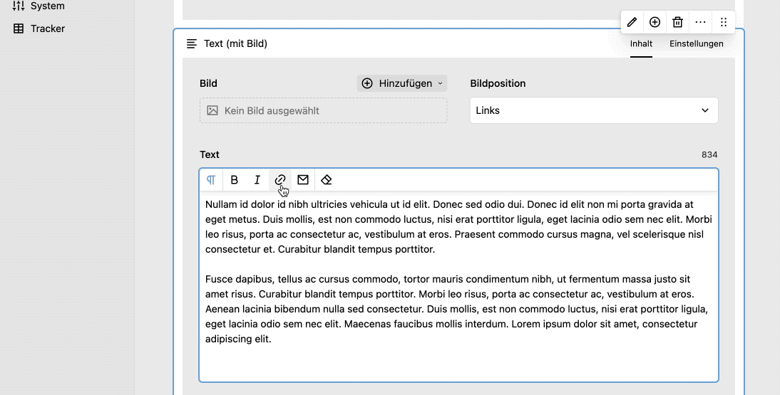 [v4] Writer field: confusing link button with no selection · Issue #5661 · getkirby/kirby · GitHub