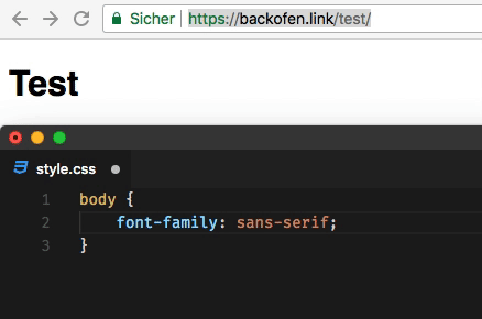 GitHub - medienbaecker/css-autoreload: Automatically reload your CSS files