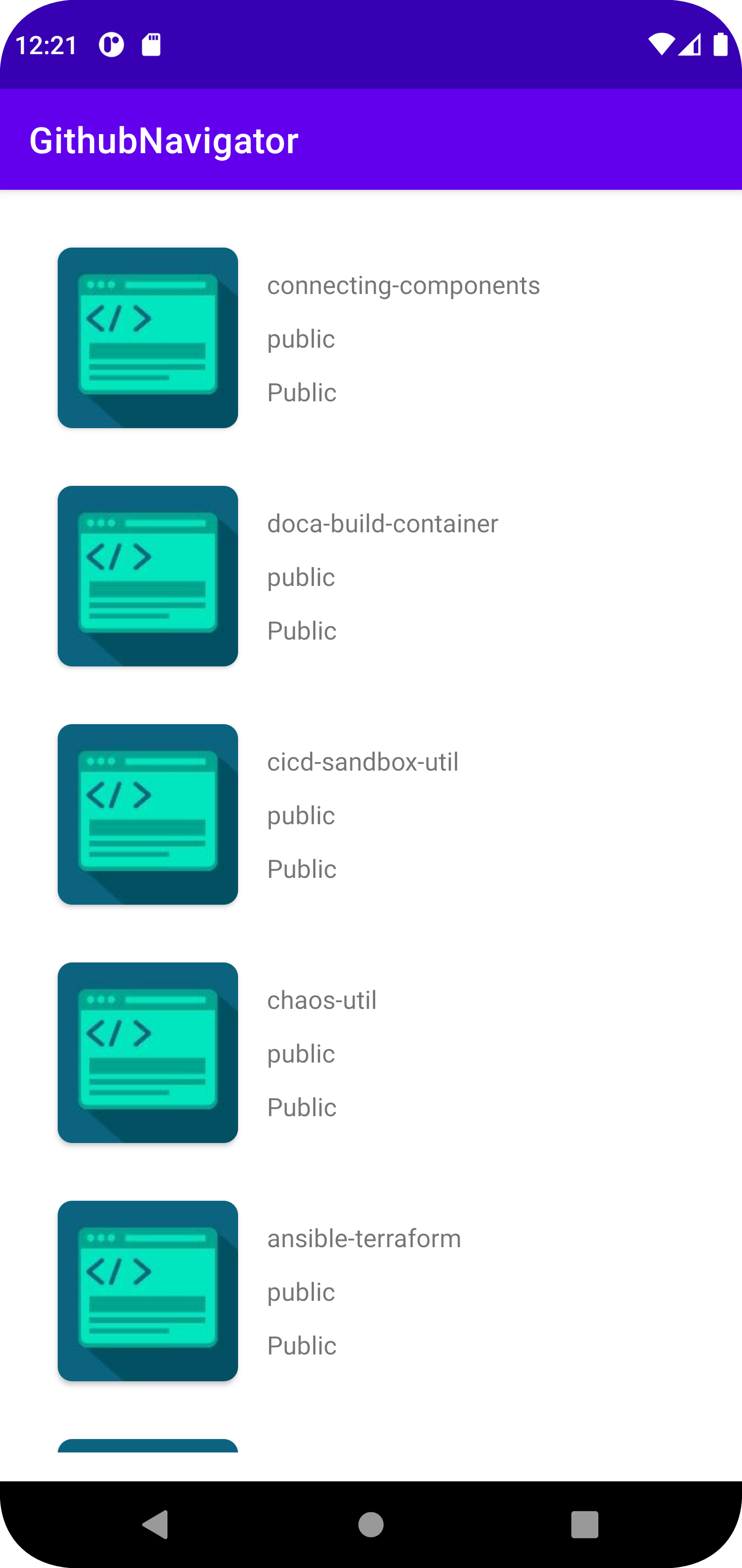 GitHub - senagamsiz/github-navigator: AbnAmro Assessment App