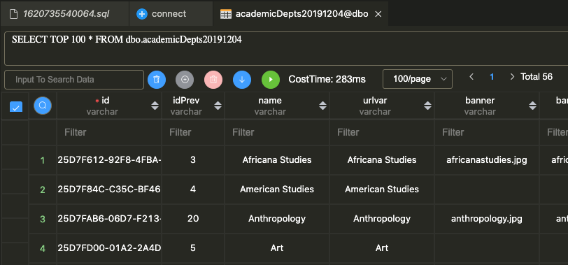 Allow editing of data in MSSQL · Issue #171 · cweijan/vscode-database-client · GitHub
