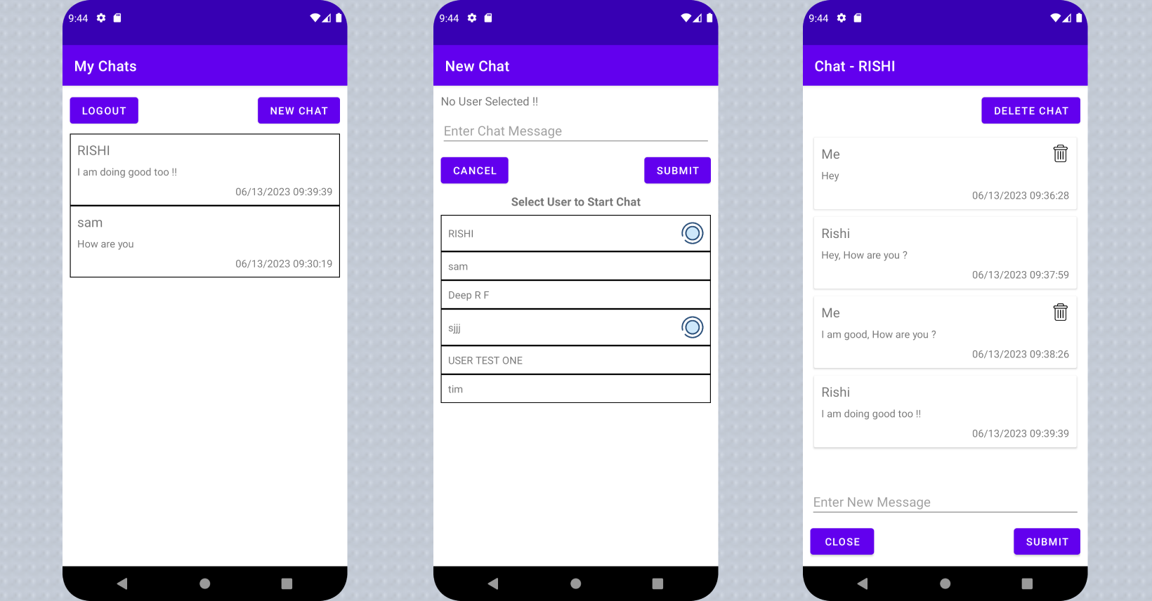 GitHub - deepfuriya/messaging-app: This is a chat application which uses Firebase to manage ...