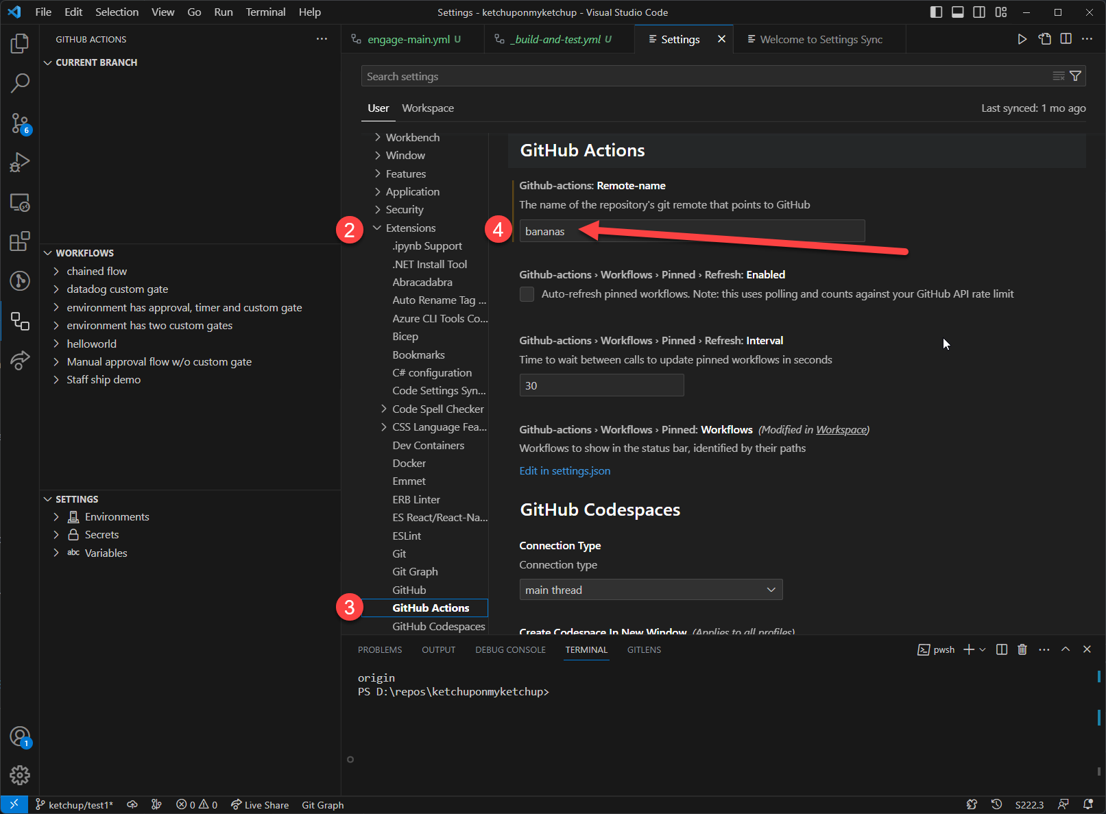 No Github Repositories Found · Issue 197 · Githubvscode Github Actions · Github