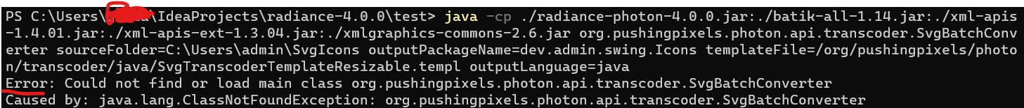 Photon SvgBatchConverter ClassNotFound · Issue #349 · kirill-grouchnikov/radiance · GitHub