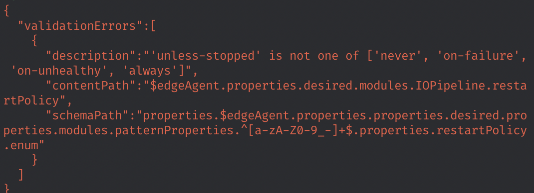 Cant Set The Restart Policy To Be Unless Stopped · Issue 6768 · Azureiotedge · Github