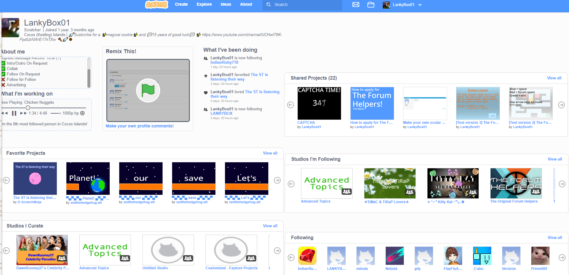 2.0 -> 3.0 messes profile up · Issue #3312 · ScratchAddons/ScratchAddons · GitHub