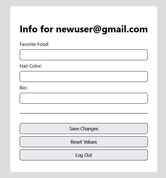 GitHub - TravisH-bot/Authentication: A react authentication application designed to practice the ...
