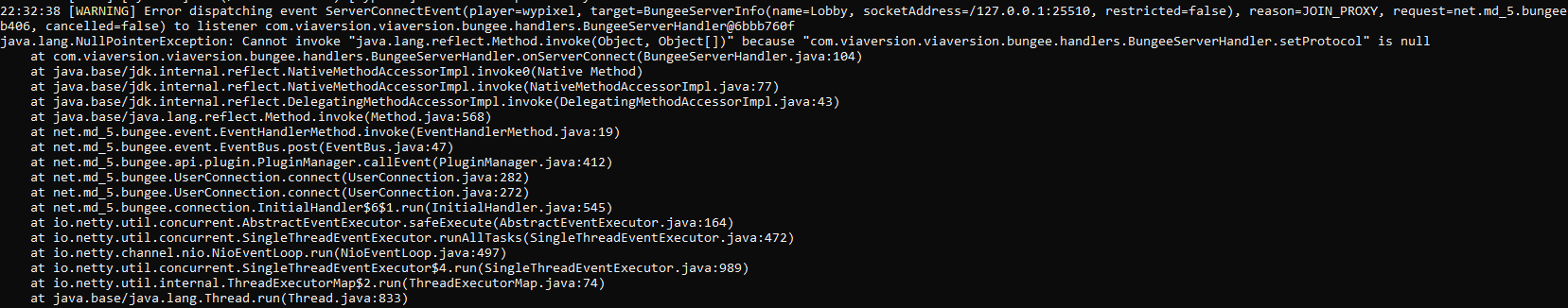 Non-existent method · Issue #2730 · ViaVersion/ViaVersion · GitHub