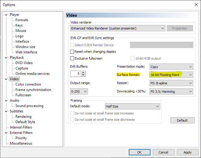 HDR pass through seems to work only with certain files · Issue #1580 · clsid2/mpc-hc · GitHub