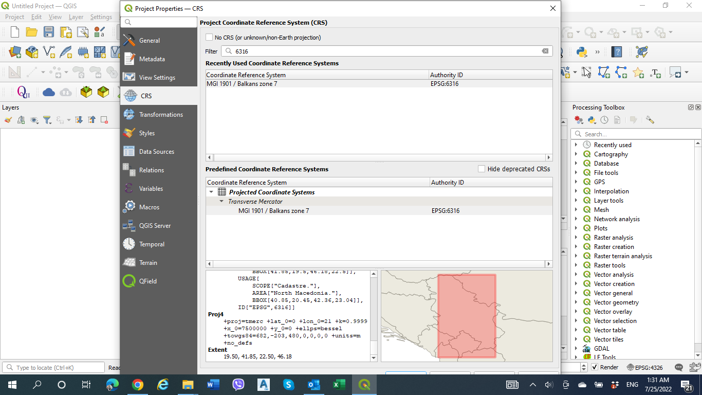 Extend of North Macedonia (EPSG 1148) is exluded from EPSG6316 current ... Extend of North Macedonia (EPSG 1148) is exluded from EPSG6316 current ...