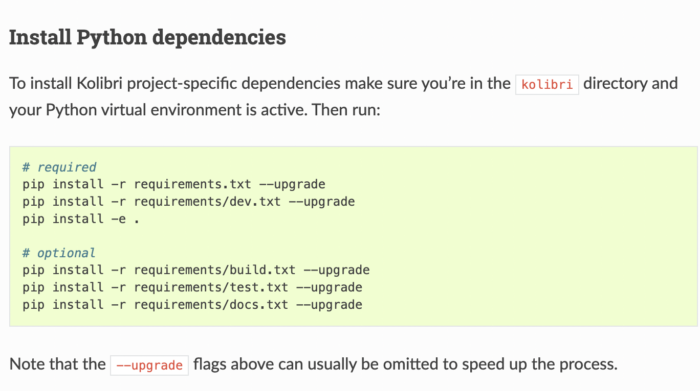Add a "Tip" on Developer Documentation · Issue #10655 ...
