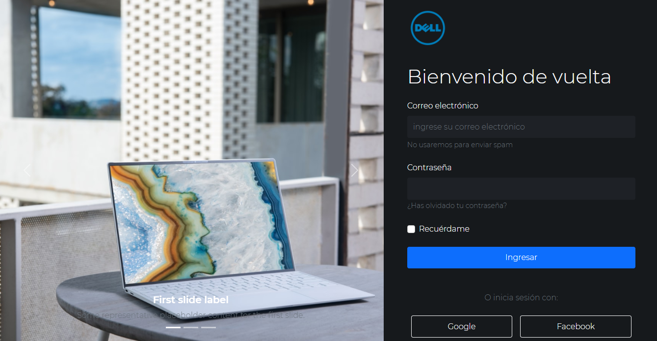 GitHub - cybertcode/login-bootstrap-5: creación de un Login responsive ...