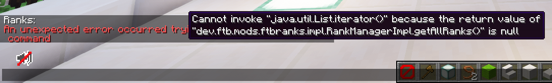 [Bug]: Can't set any ranks or use commands · Issue #168 · FTBTeam/FTB ...
