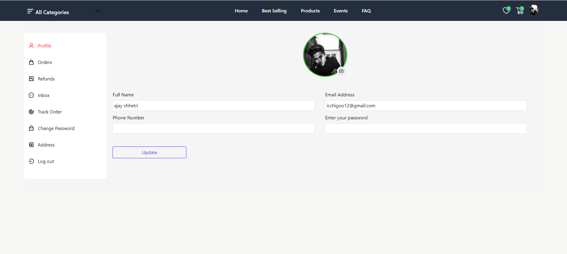 GitHub - icchigoo/e-store: This multi-vendor ecommerce platform features user and shop ...