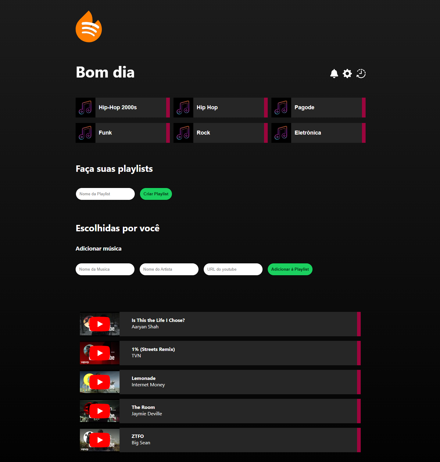 GitHub - DevLuanWallace/Projeto-Labefy: Segue meu projeto feito no curso fullStack Labenu. A ...