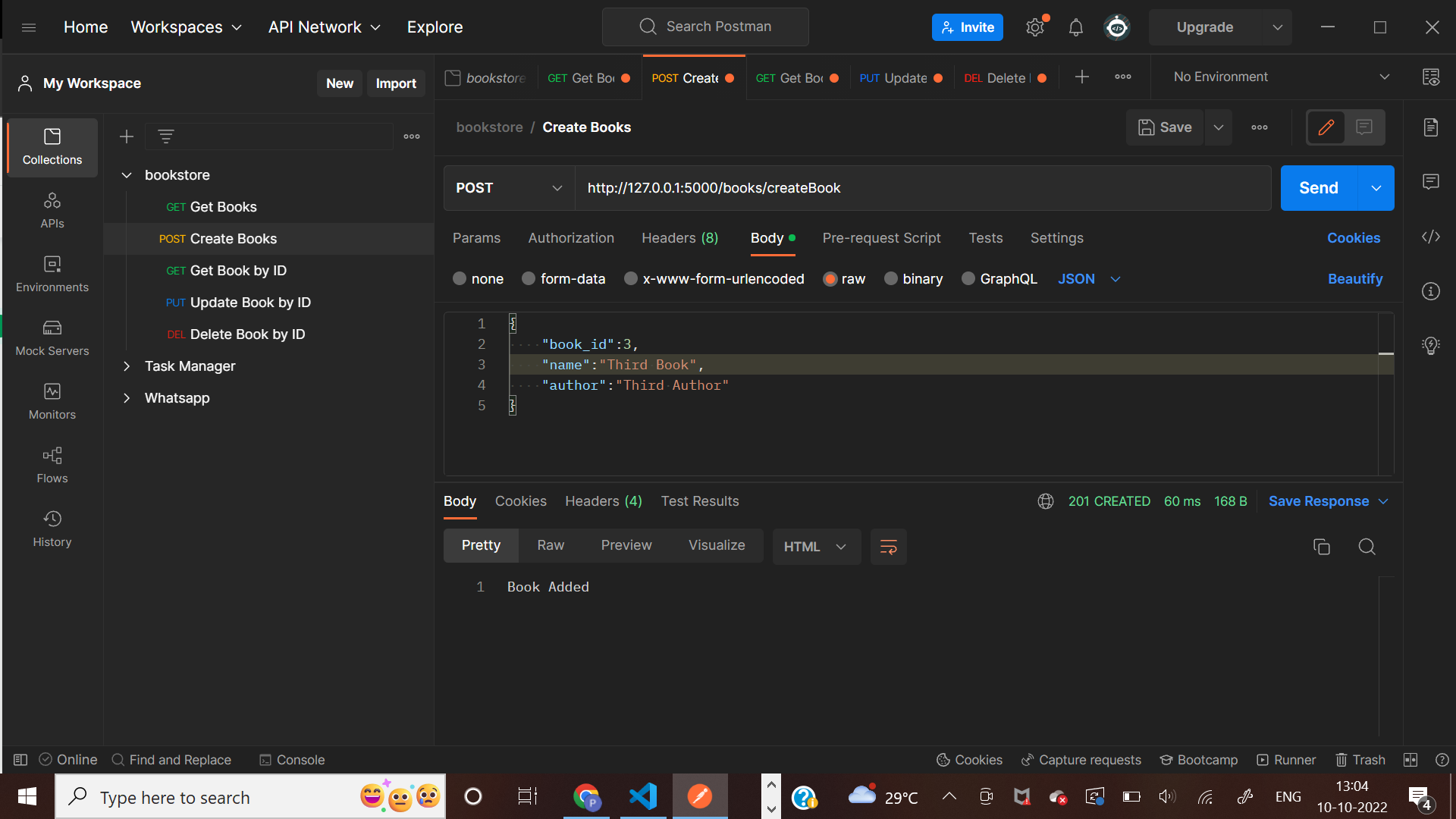 GitHub - ParthDhore/FlaskTask: CRUD operations on mongodb atlas using flask