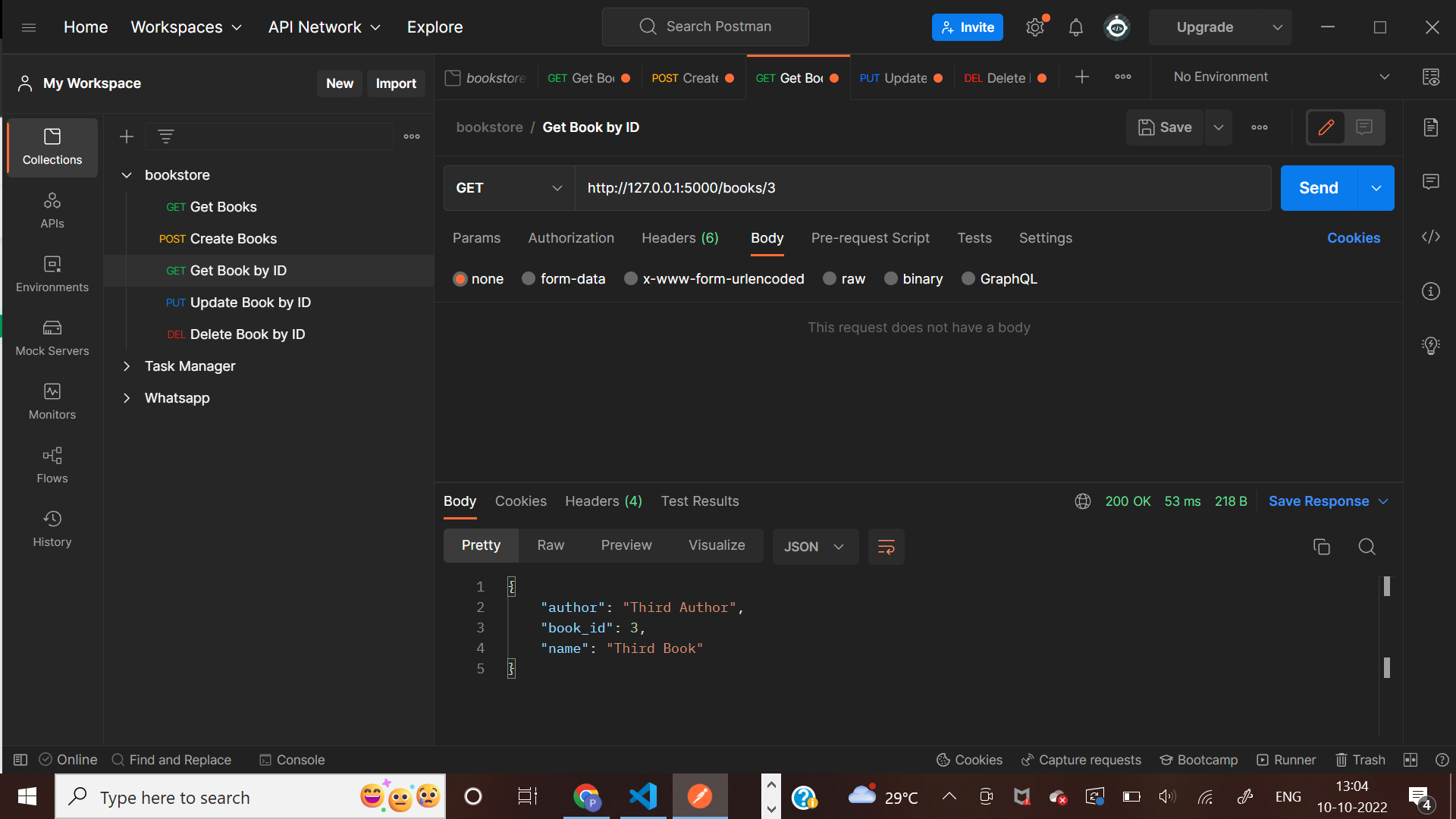 GitHub - ParthDhore/FlaskTask: CRUD operations on mongodb atlas using flask