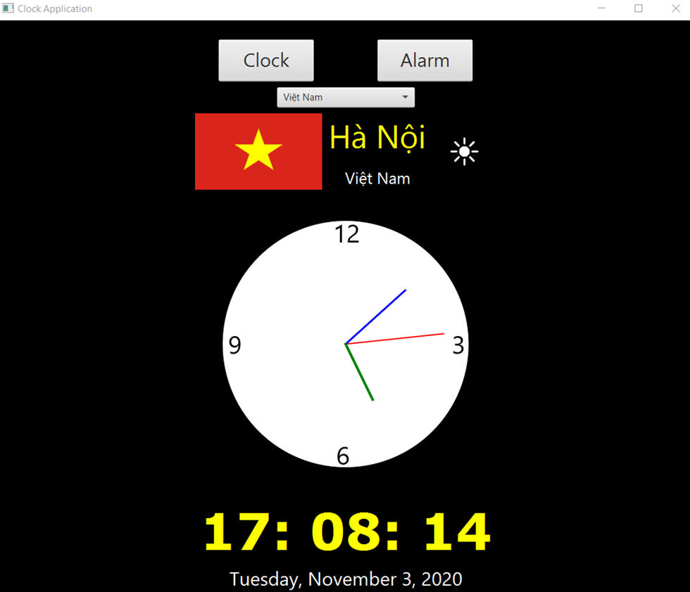 GitHub - anhdh-gh/Clocks-and-alarms: Ứng dụng desktop xem giờ (đồng hồ ...