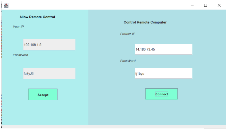 GitHub - LeMinh22621/RemoteDesktop