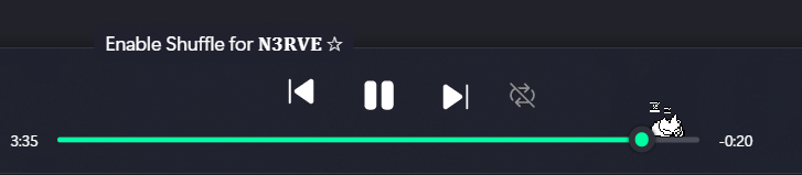 Shuffle Button icon Gone! · Issue #297 · nimsandu/spicetify-bloom · GitHub