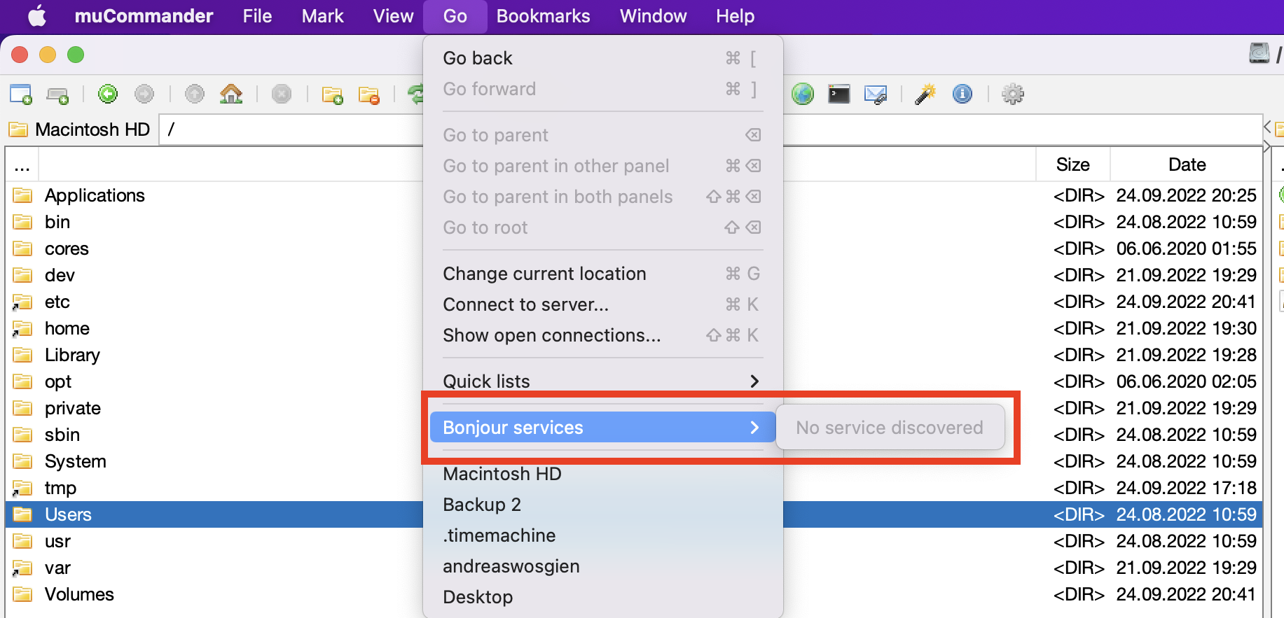 Bonjour does not detect smb drive · Issue #751 · mucommander/mucommander · GitHub