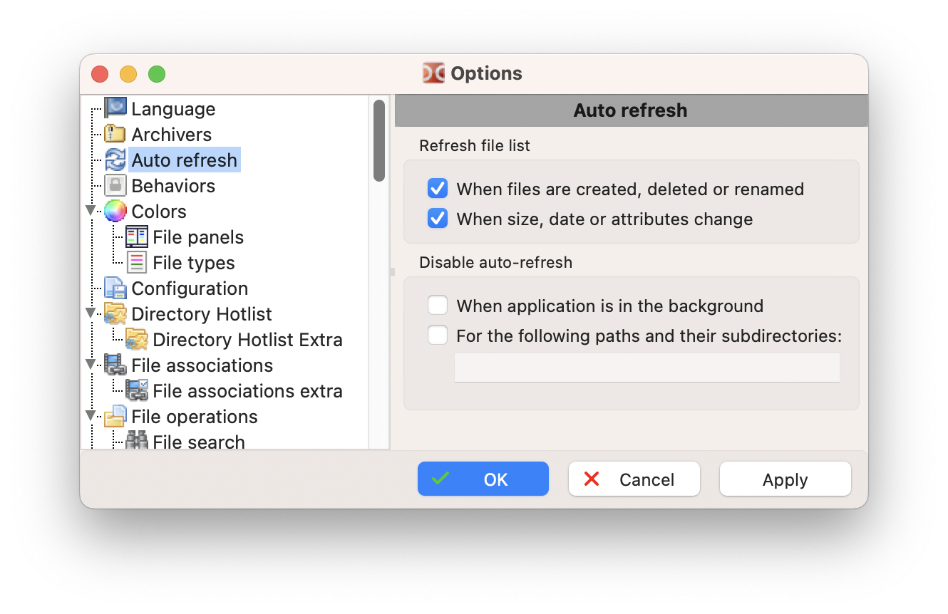 Auto Refresh Does Not Work On MacOS Issue 755 Doublecmd doublecmd 