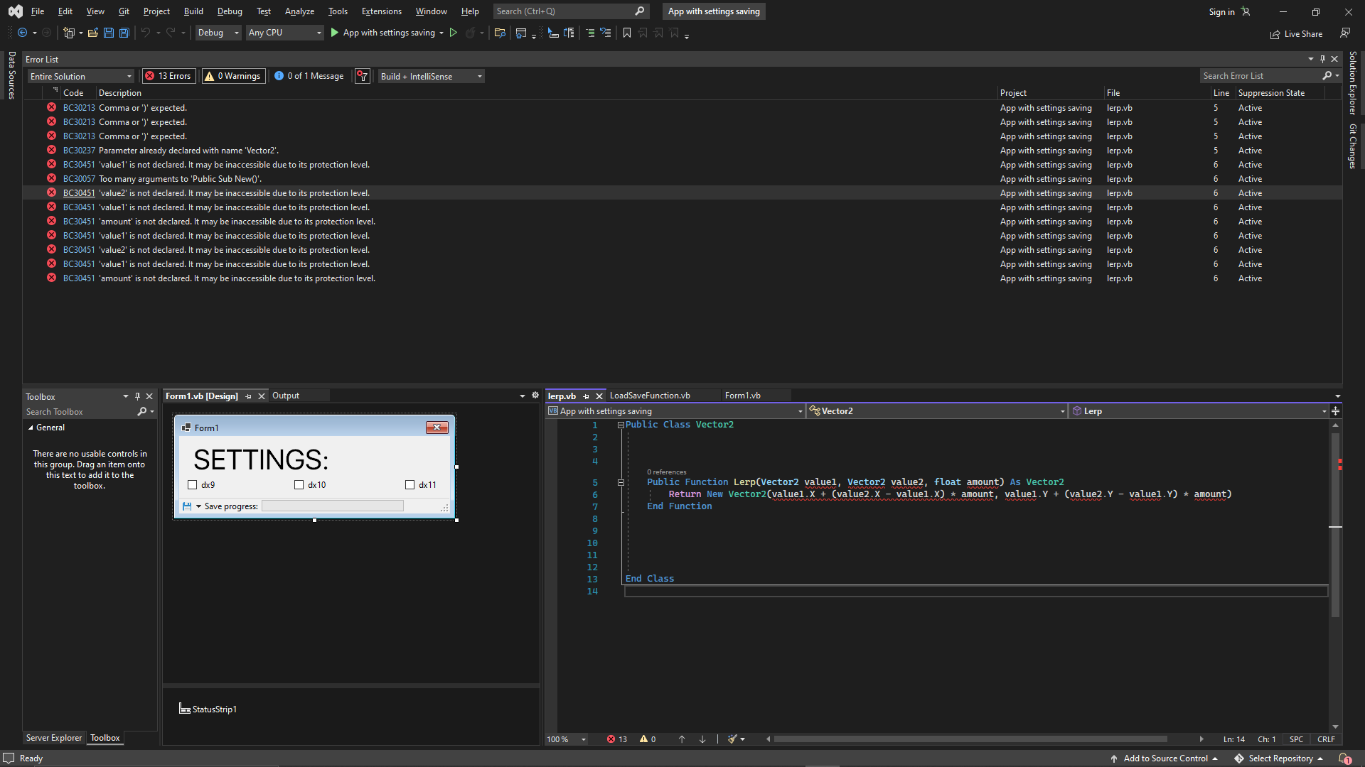 vb.net vector lerp · GitHub
