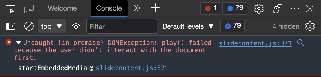 Background video for whole presentation and do not restart between ...