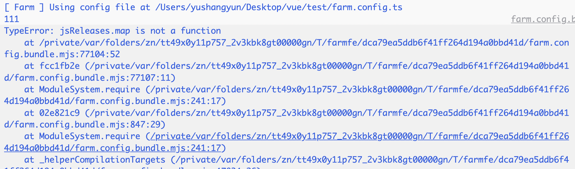 在js插件中写babel.transfromSync报错 · Issue #254 · farm-fe/farm · GitHub