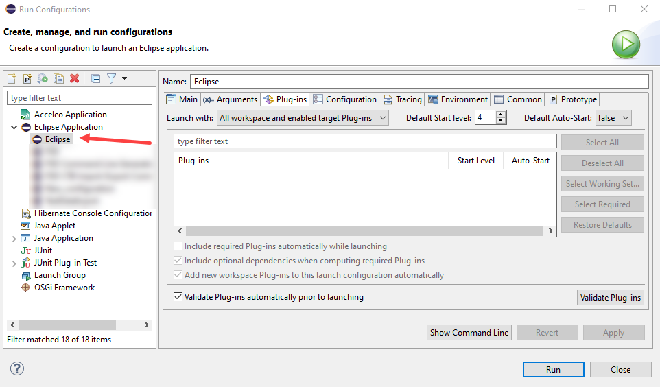 Error In Console View When Running Eclipse Application Inside Eclipse Ide · Issue 18133
